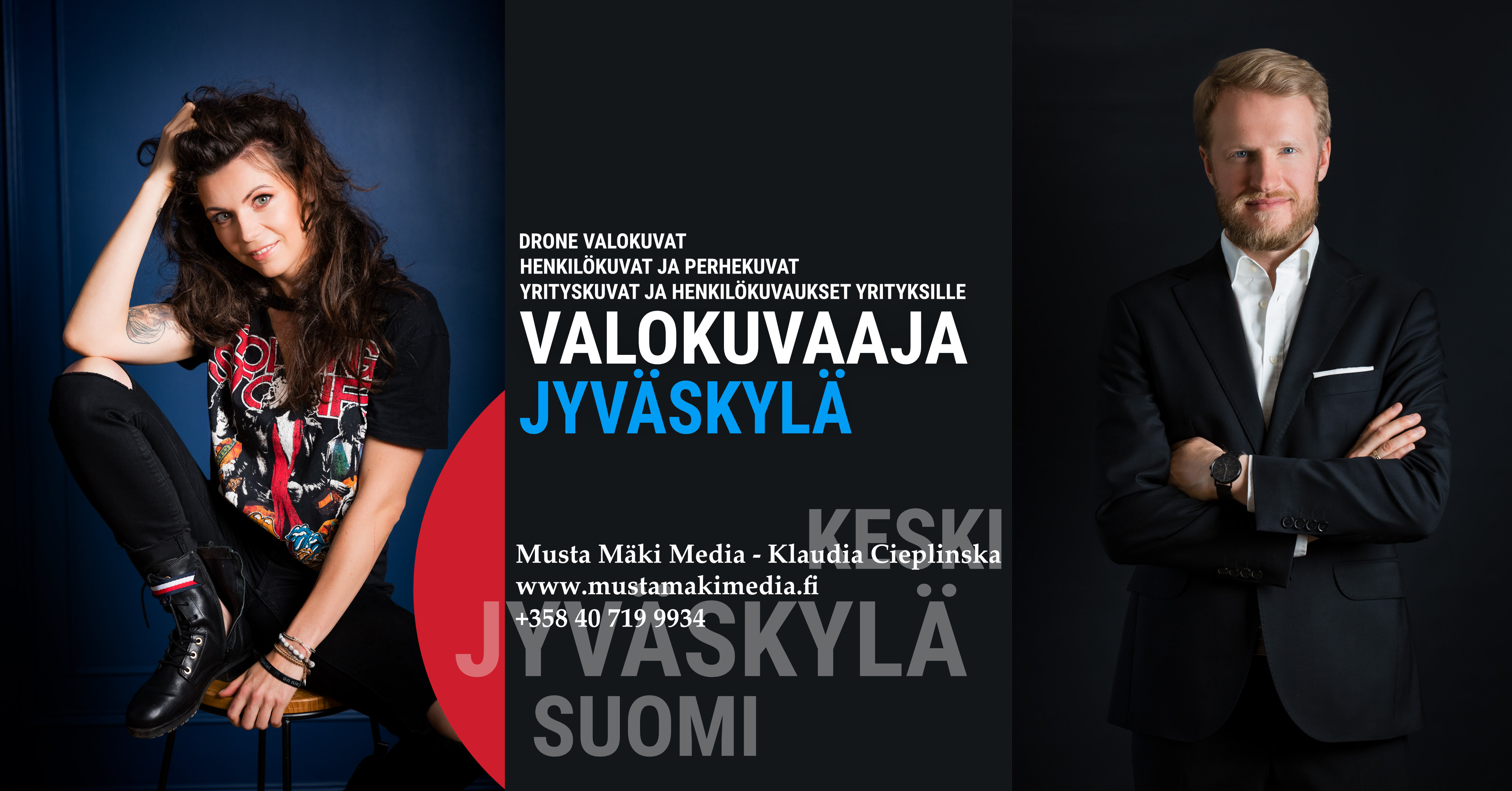Professional photography in Jyväskylä - Musta Maki Media